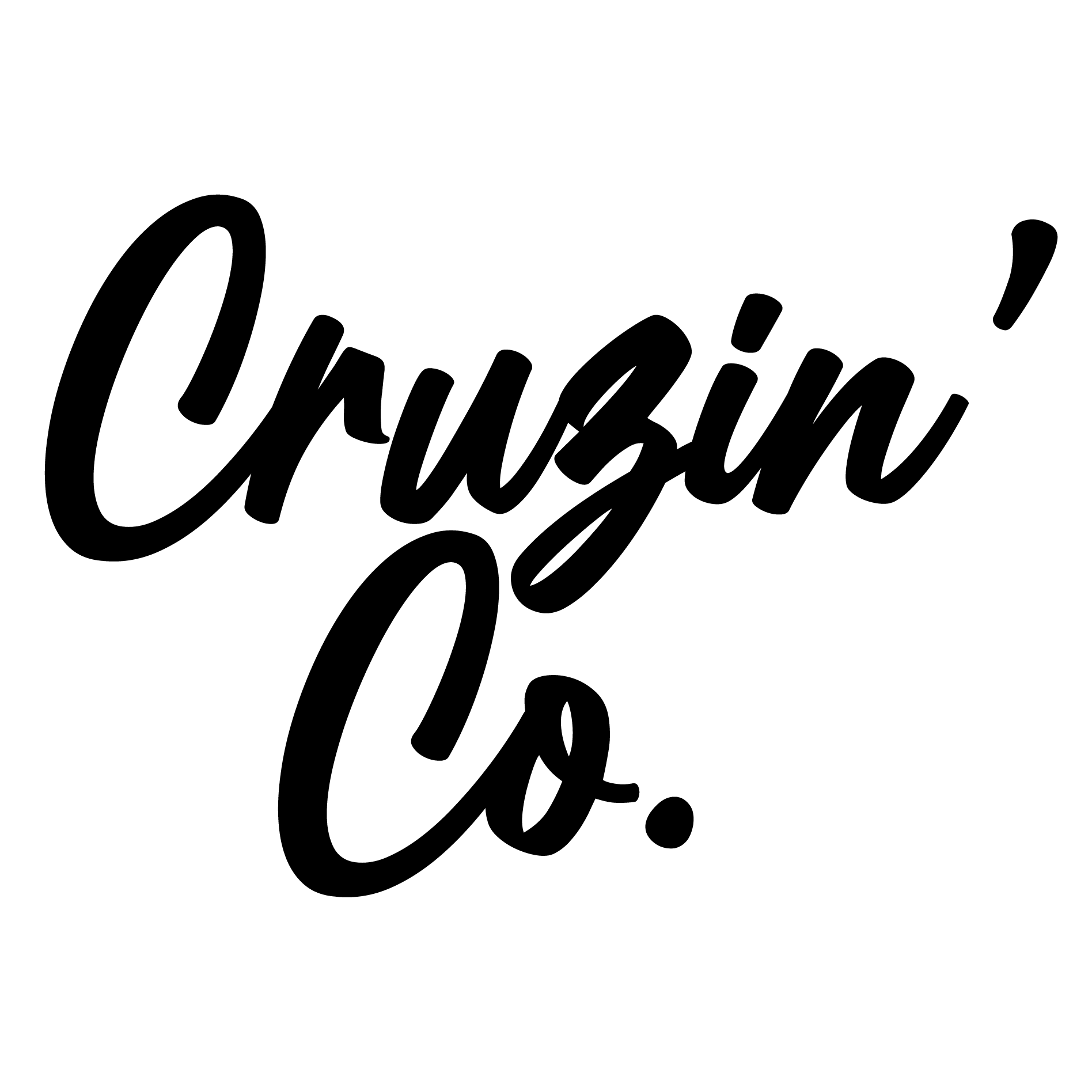 Cursive Logo – Cruzin’ Co.