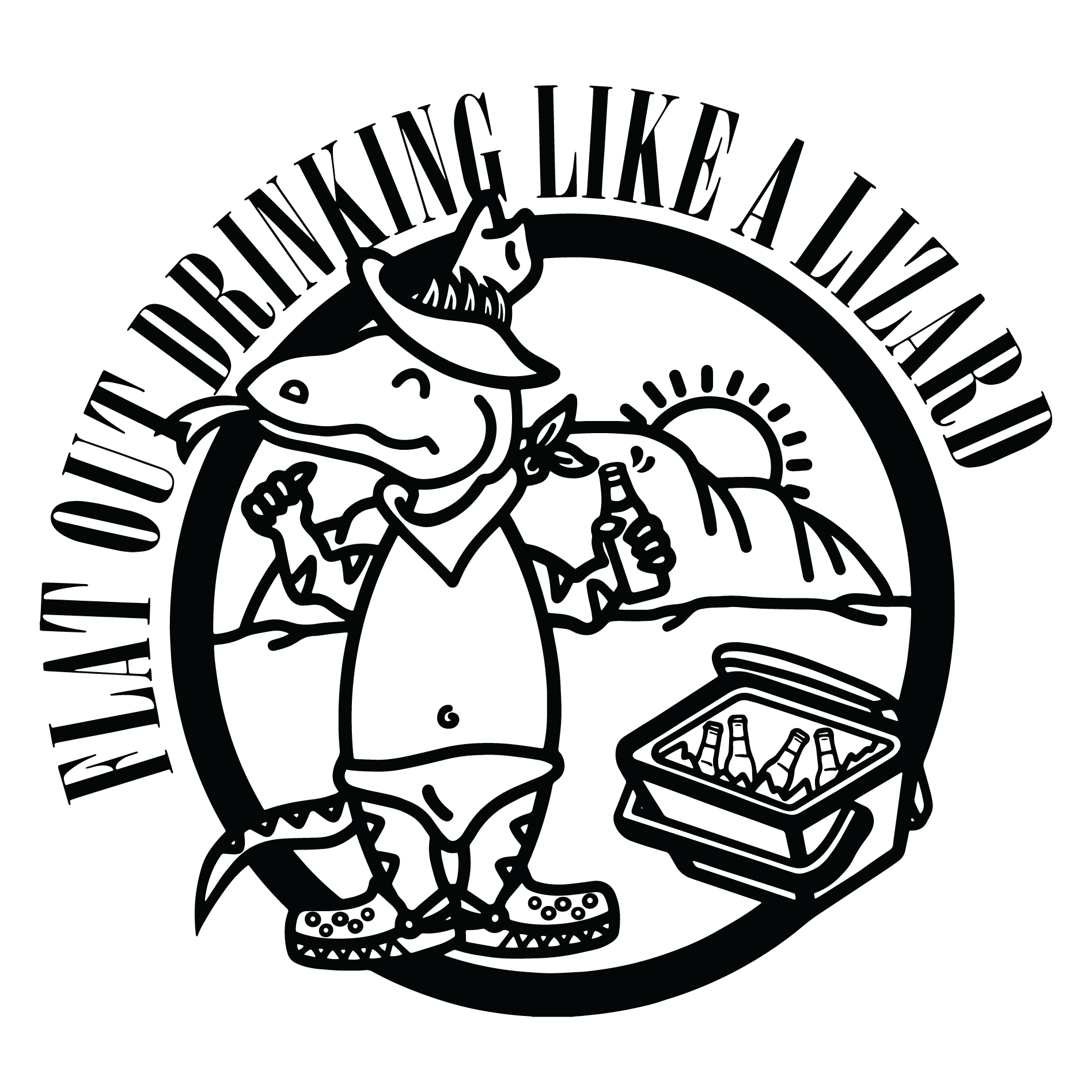 Flat Out Drinking Like A Lizard – Cruzin’ Co.